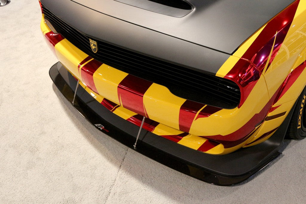 Dodge Challenger Demon/ Hellcat Widebody Carbon Fiber Front Wind Split ...
