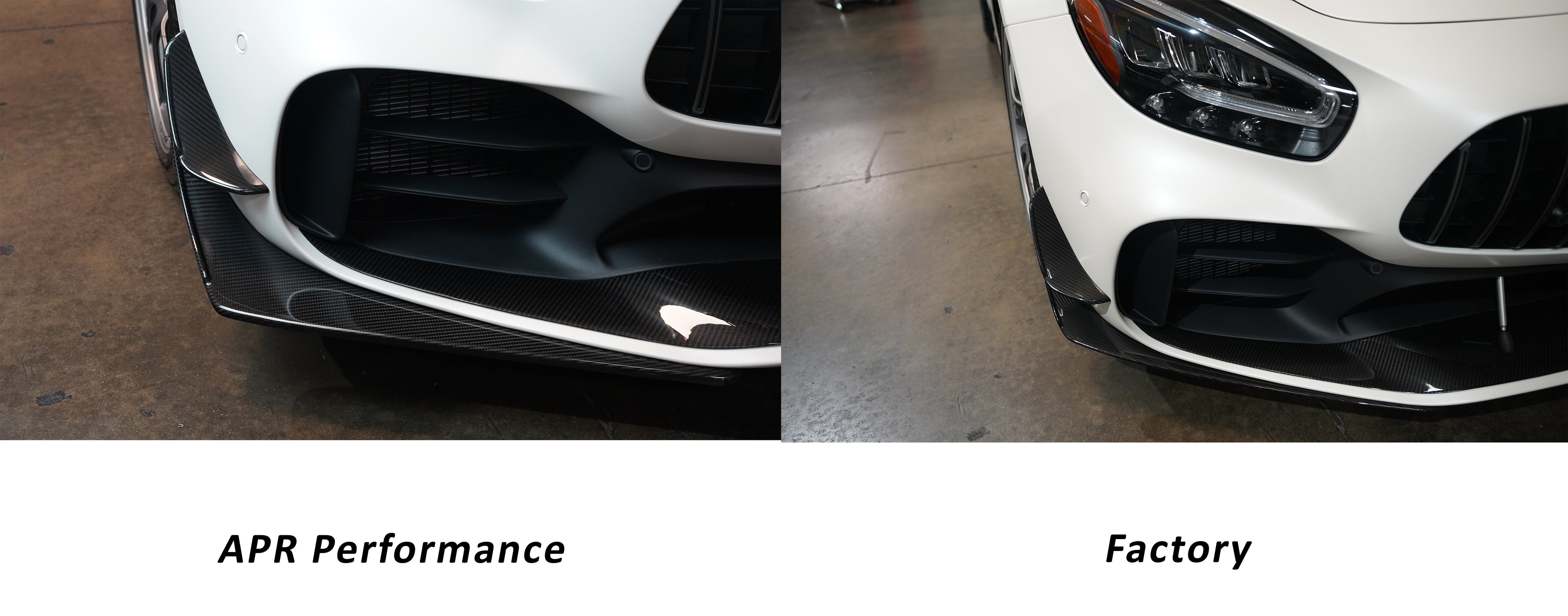 Mercedes-Benz AMG GTR Pro Front Bumper Canards 2020 – APR Performance