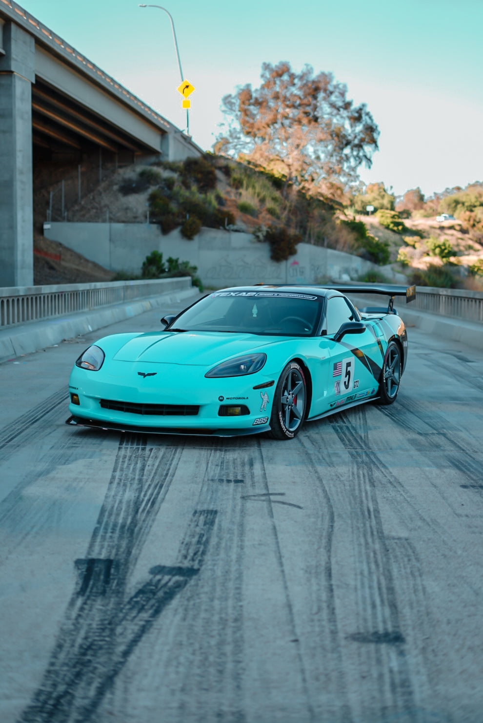 Chevrolet Corvette C6 / C6 Z06 GTC-500 Carbon Fiber Adjustable Wing ...