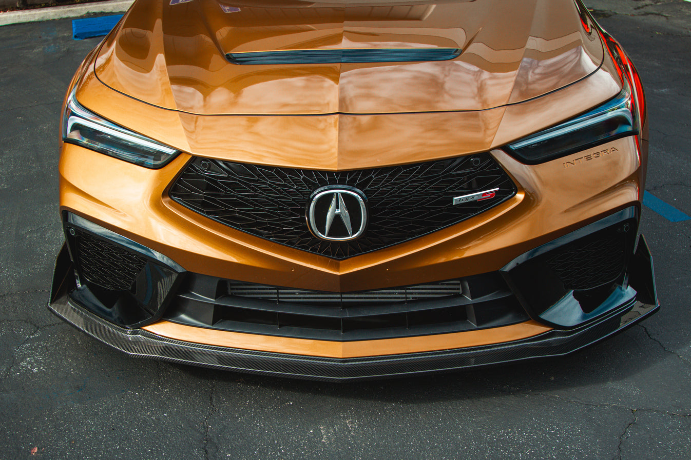 Acura DE5 Integra Type S Carbon Fiber Front Airdam/ Lip 2024 - Current ...