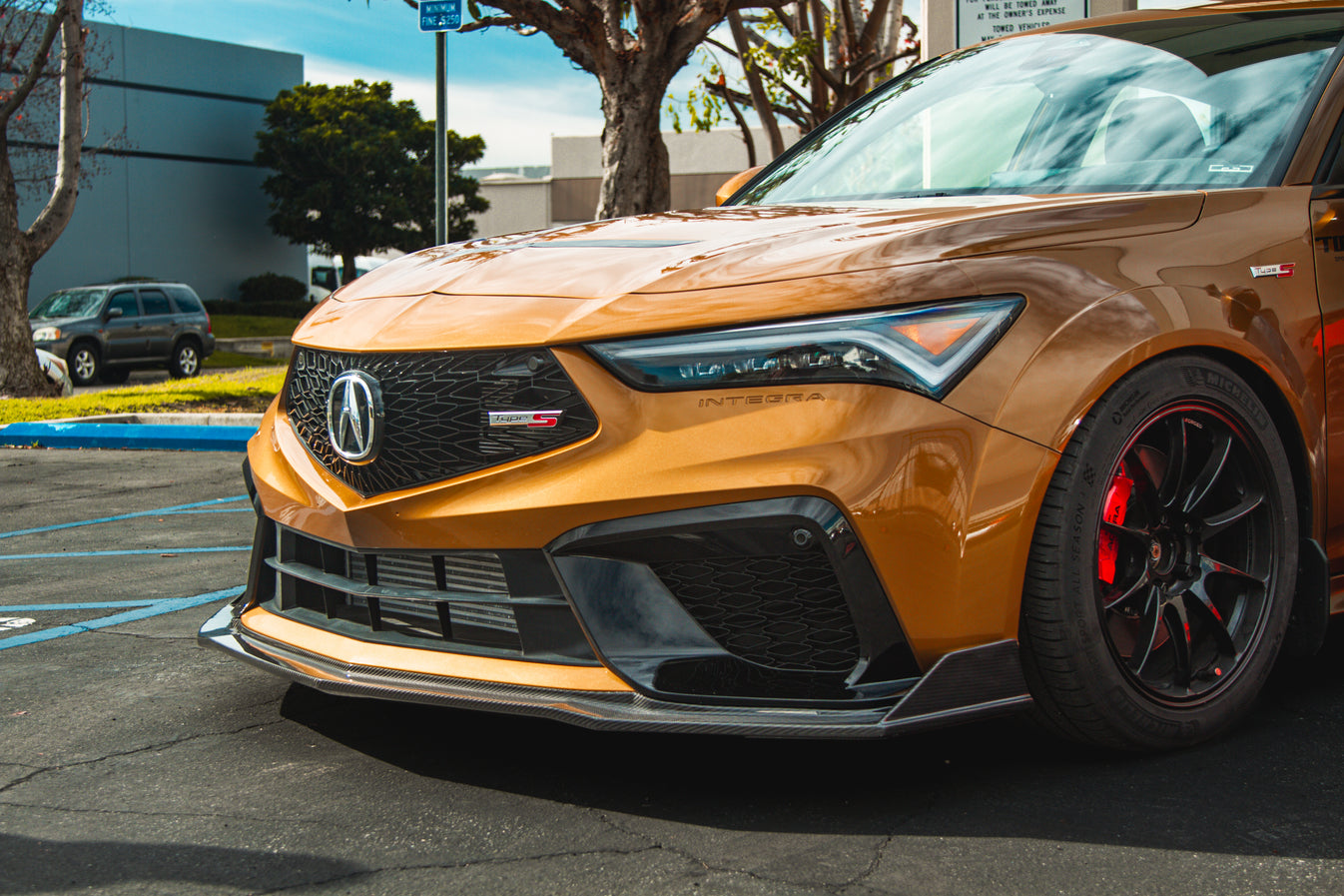 Acura DE5 Integra Type S Carbon Fiber Front Airdam/ Lip 2024 - Current ...