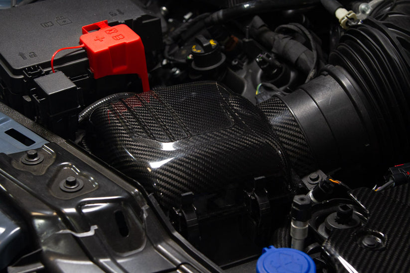 Carbon Fiber Ford Mustang S650 Dark Horse Intake Box Top Cover 2024 ...
