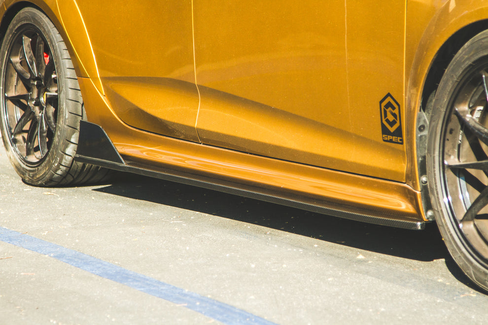 Acura Integra Type S DE5 Carbon Fiber Side Rocker Extensions/ Side Ski ...