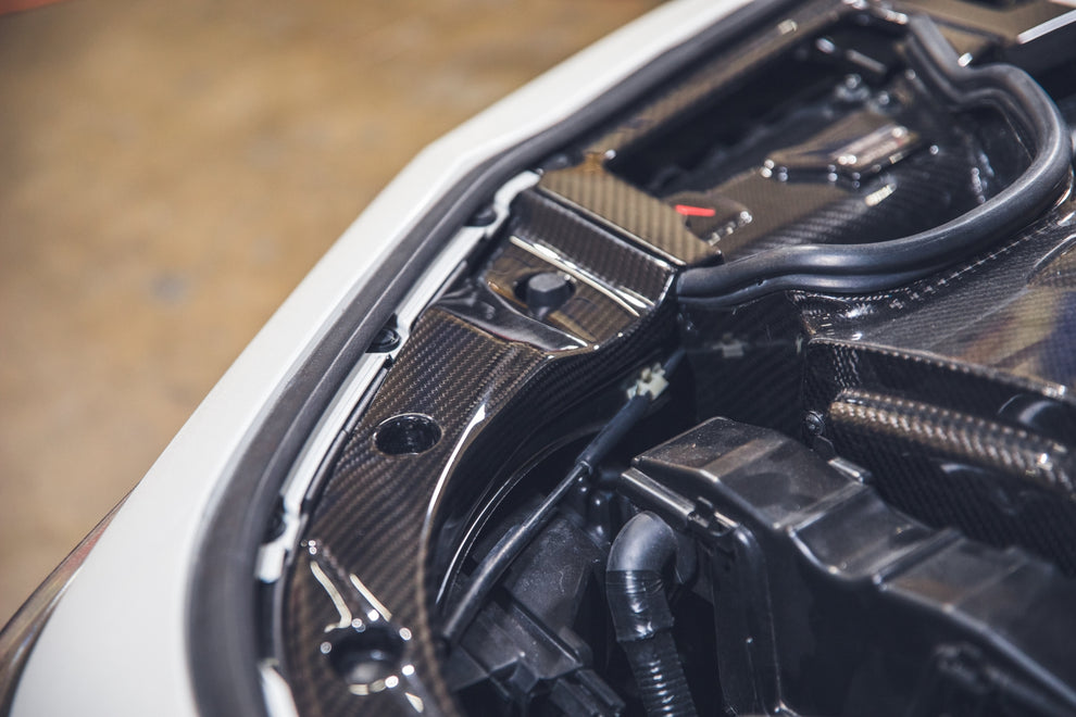 Acura Integra Type S And A Spec DE5 Carbon Fiber Radiator Cooling Plat ...