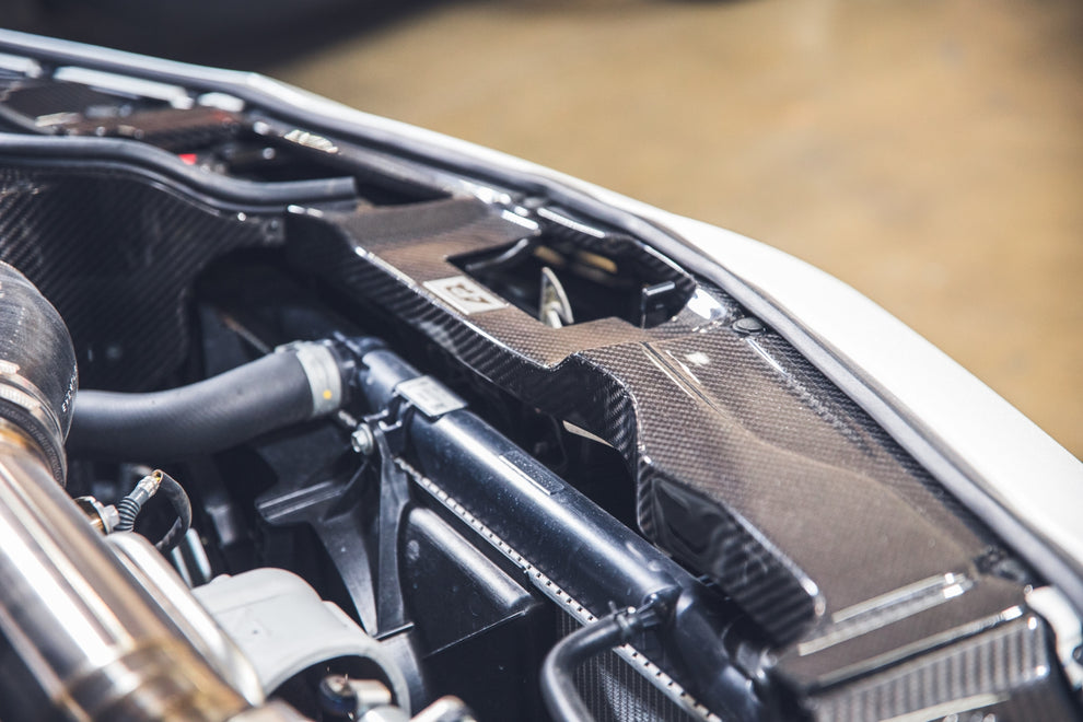 Acura Integra Type S And A Spec DE5 Carbon Fiber Radiator Cooling Plat ...