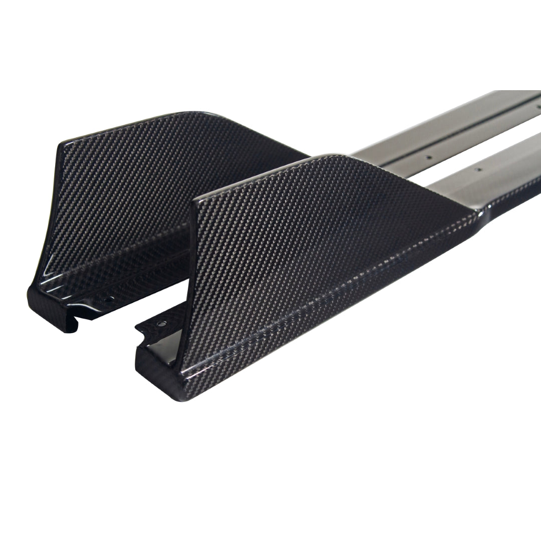 Acura Integra Type S DE5 Carbon Fiber Side Rocker Extensions/ Side Ski ...