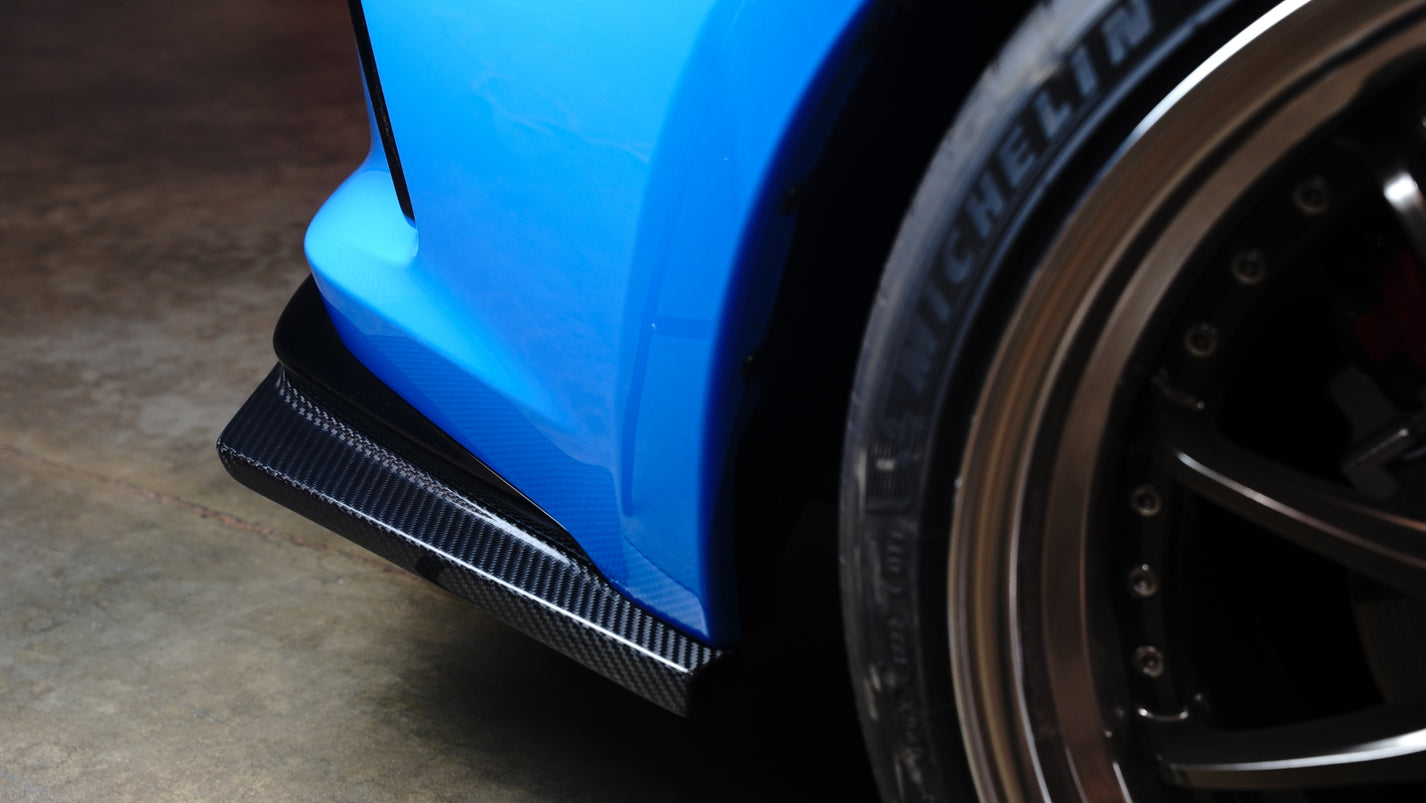 Carbon Fiber Honda FL5 Civic Type R Rear Bumper Skirts 2023 - Current ...