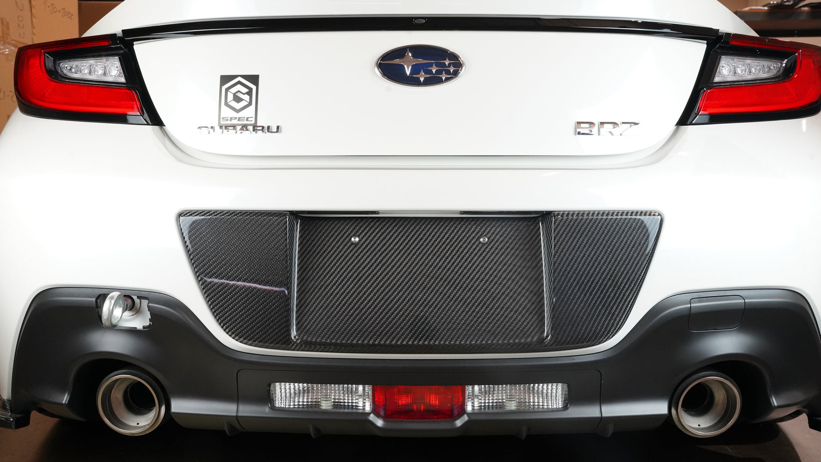 Carbon Fiber Toyota GR86/ Subaru BRZ License Plate Frame 2022+ – APR ...