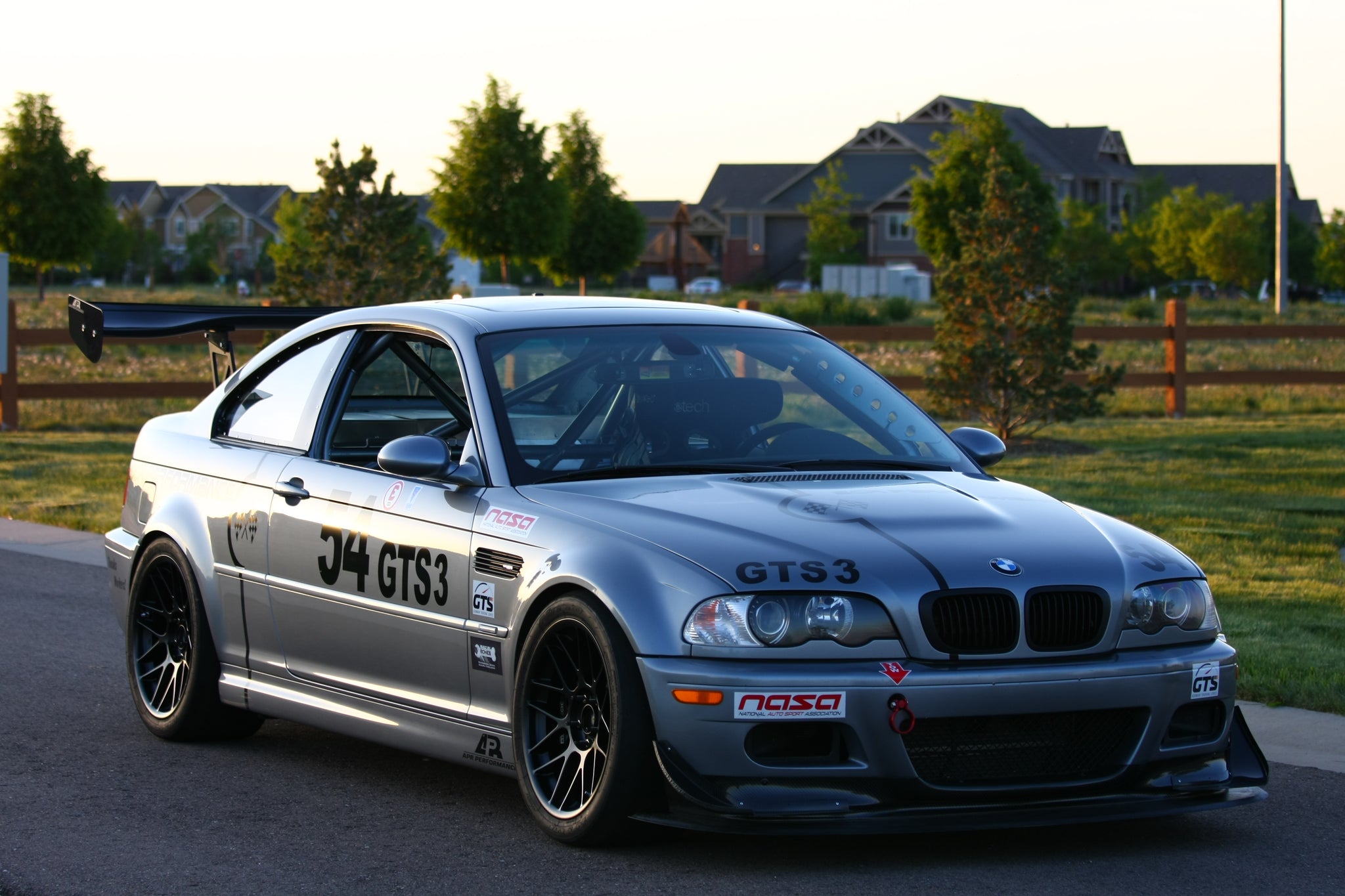 BMW E46 3-Series / M3 GTC-300 Carbon Fiber Adjustable Wing – APR ...
