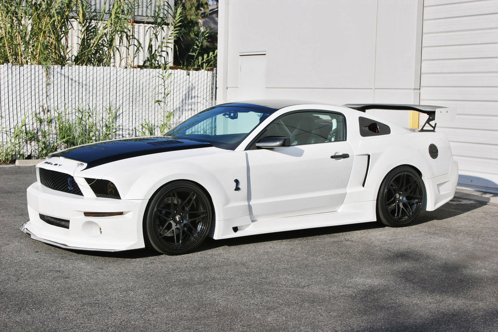 Ford Mustang S197 GT500 / GT500KR Widebody Aerodynamic Kit 2007-2009 ...