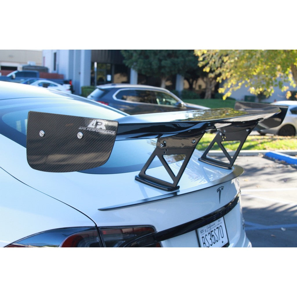 Tesla Model S Plaid GTC500 71" Carbon Fiber Adjustable Wing 2021 - Up ...