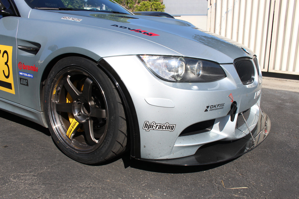 BMW E92 M3 Carbon Fiber Front Bumper Spats – APR Performance