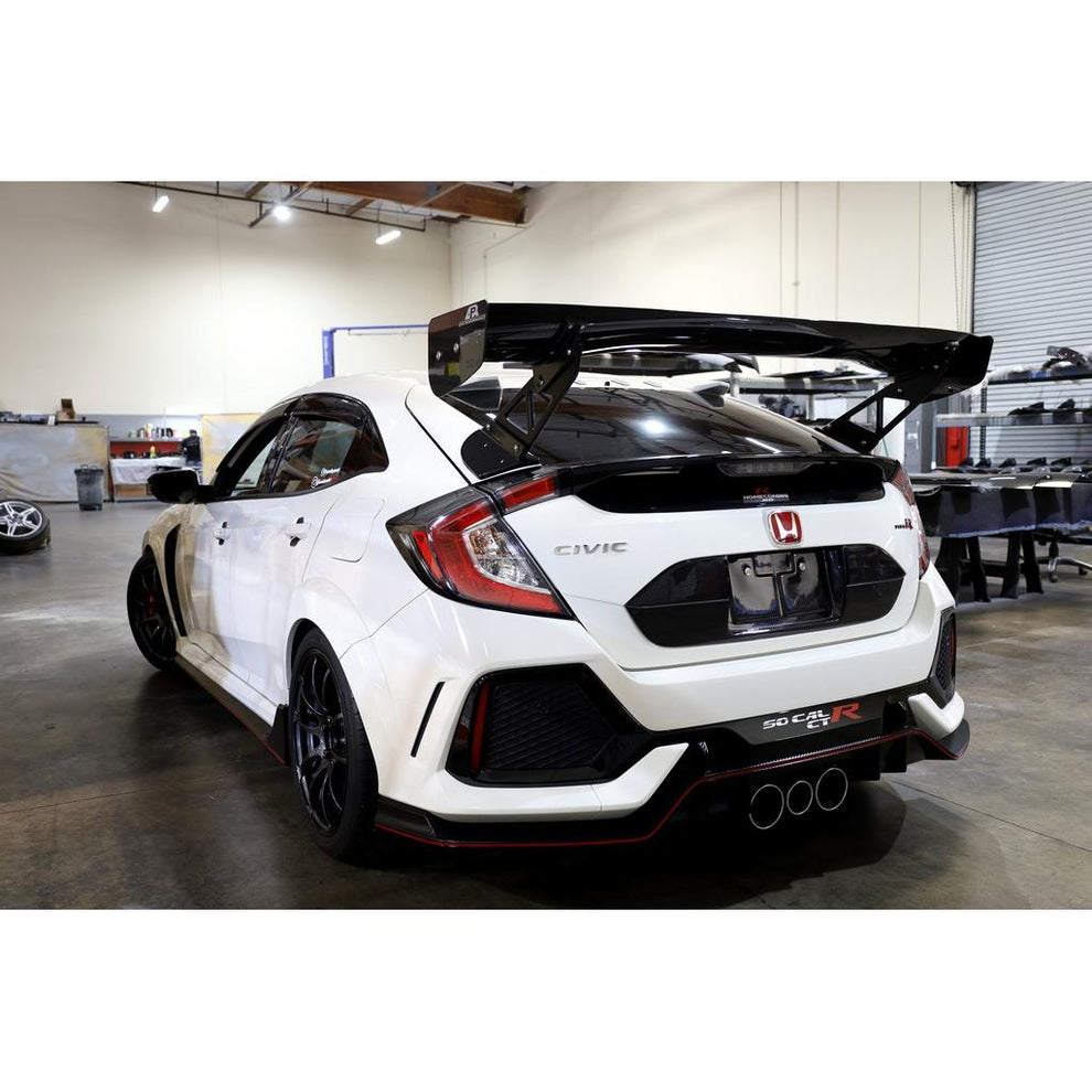 Honda FK8 Civic Type R GTC300 Carbon Fiber Adjustable Wing 2017 - 2021 ...