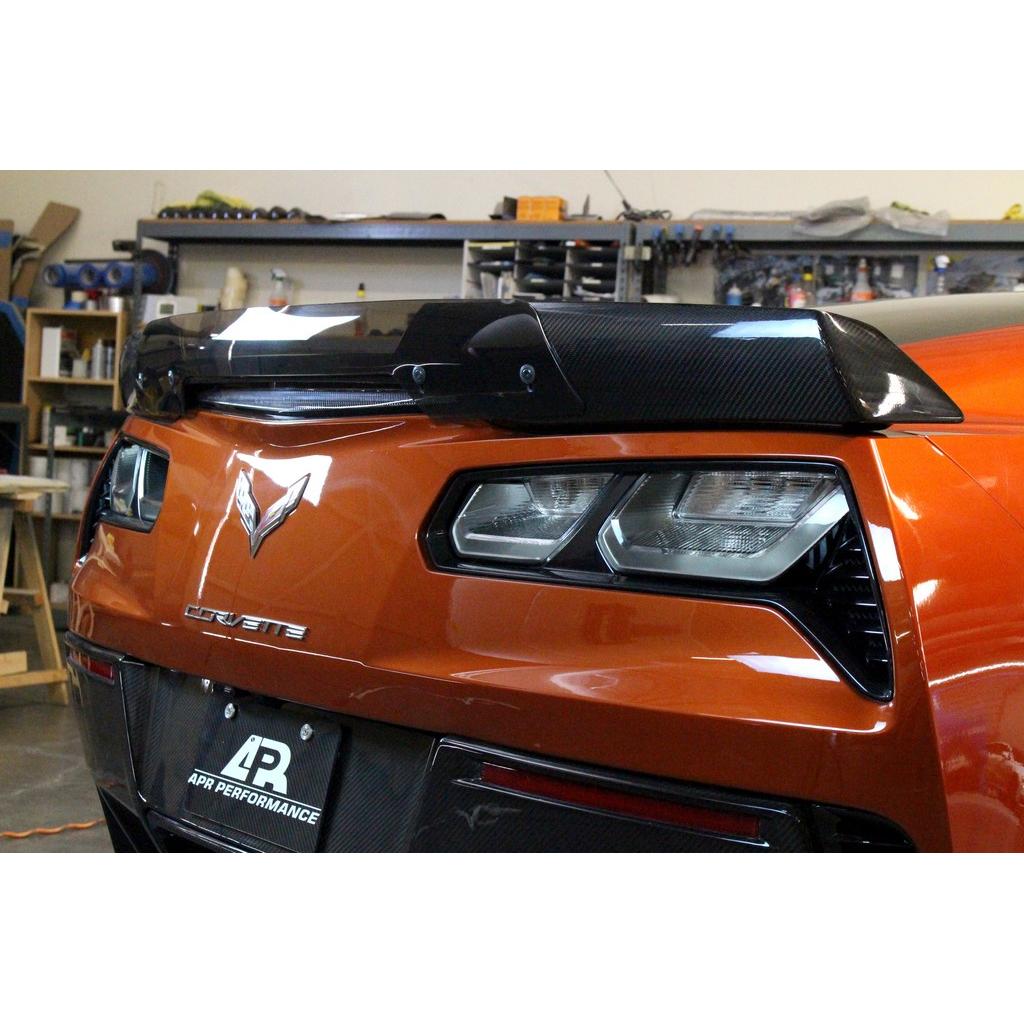 Chevrolet Corvette C7 Z06 Carbon Fiber Rear Deck Track Pack Spoiler ...