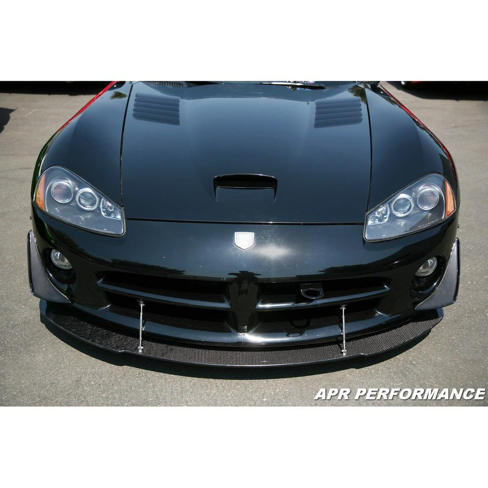 Dodge Viper SRT-10 Carbon Fiber w. Honeycomb Core Front Wind Splitter ...
