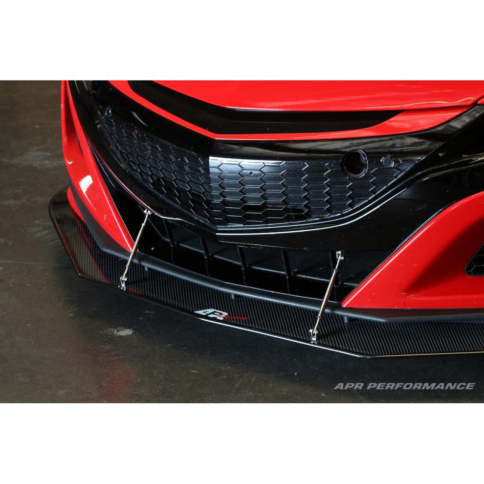 Acura NSX Stock Bumper Carbon Fiber Front Wind Splitter 2016 - 2022 ...