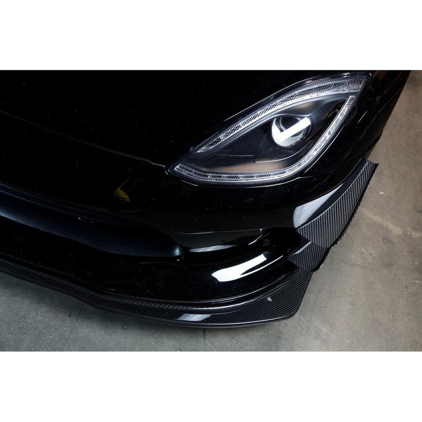 Dodge Viper Coupe Carbon Fiber Front Bumper Canards 2013-2017 – APR ...